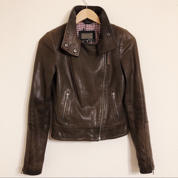 Aritzia | Jackets & Coats | Aritzia Mackage Kenya Lamb Leather Jacket ...